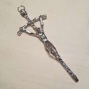 Jewelry | New Silver Jesus Cross Crucifix Pendant Italy | Poshmark